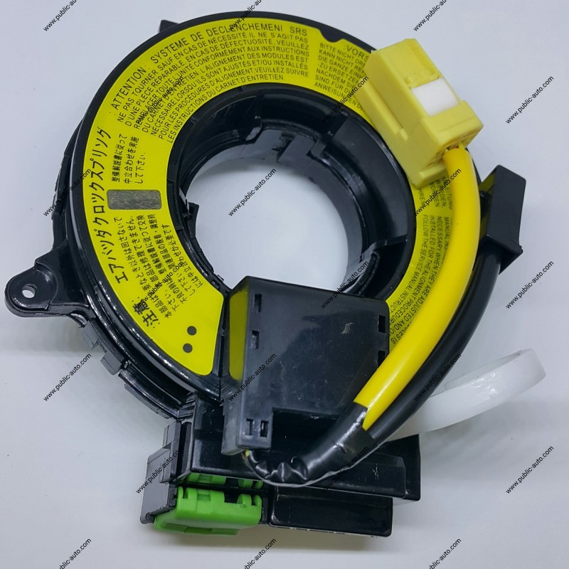Mitsubishi Triton Clock Spring (Black / Yellow Socket)